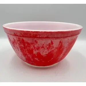 Pyrex | Kitchen | Vintage Pyrex Primary Red 42 Nesting Mixing Bowl ...